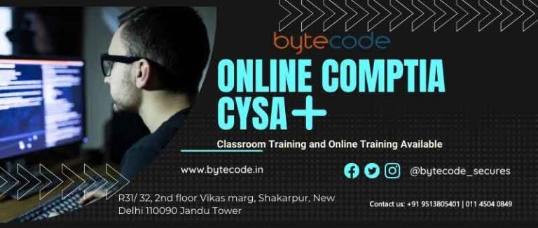 CompTIA Cybersecurity Analyst CYSA Plus in Delhi [2025 Updated]