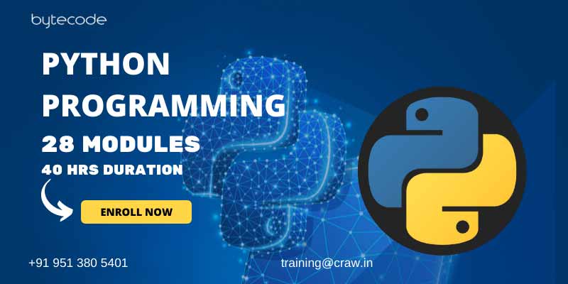 Python Programming Certification Training Python Programming Certification Training