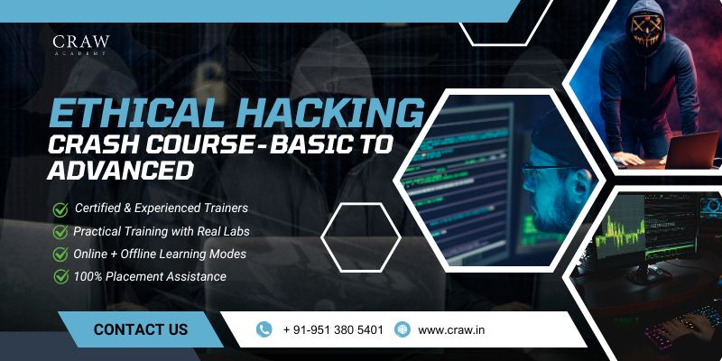 Ethical Hacking Crash Course in Delhi - Basic to Advanced [2025]